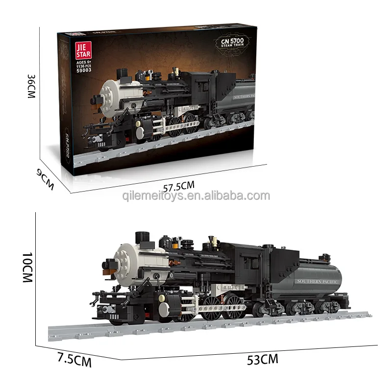 Bigboy Track Railway Steam Train Locomotive Car Vehicle Model German ...