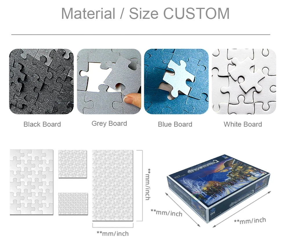 Oem Wholesale 150 Pieces Custom Mini Jigsaw Puzzle For Kids Educational ...