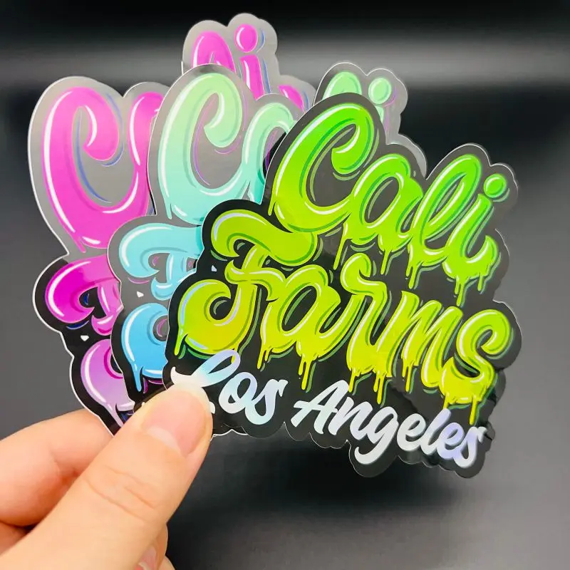 Custom High Quality Printing Waterproof PVC Vinyl Stickers