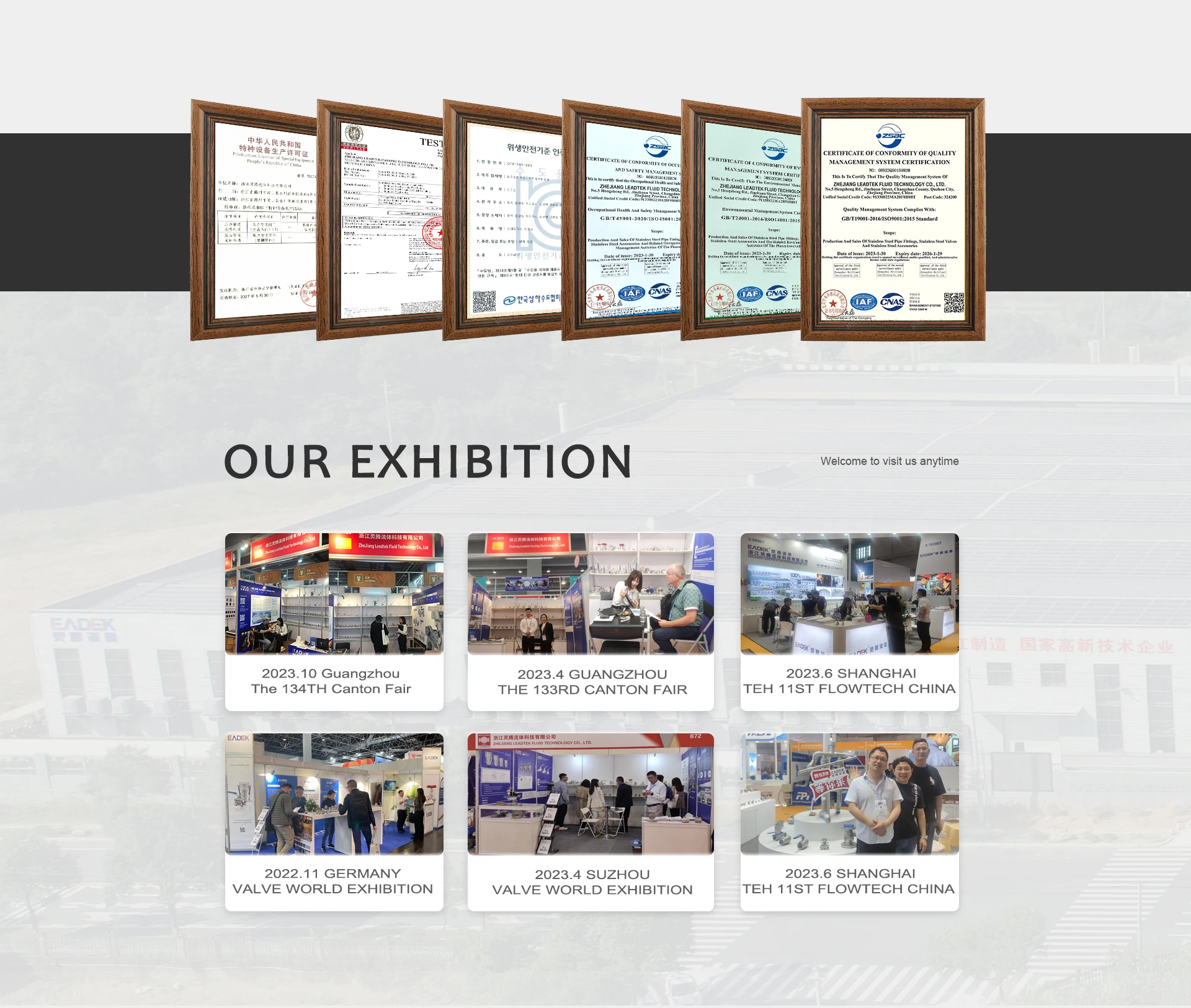 Company Overview - Zhejiang Leadtek Fluid Technology Co., Ltd.