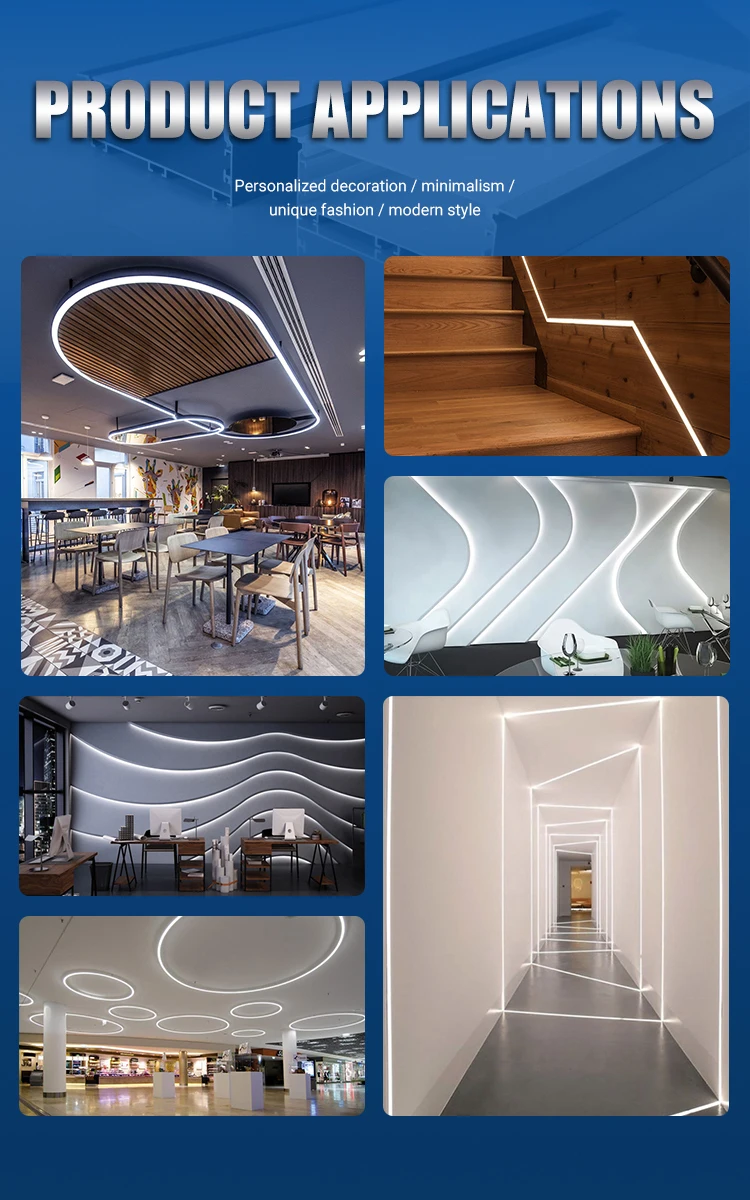 L368 Supermarket Light Customization Surface Mounted Led Linear ...