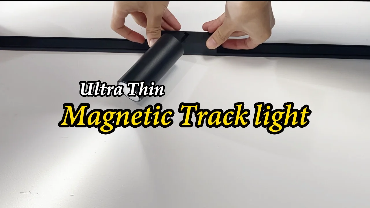Track Rail Suface Mounted Led Magnet Spot Lights Pendants 48v Magnetic ...