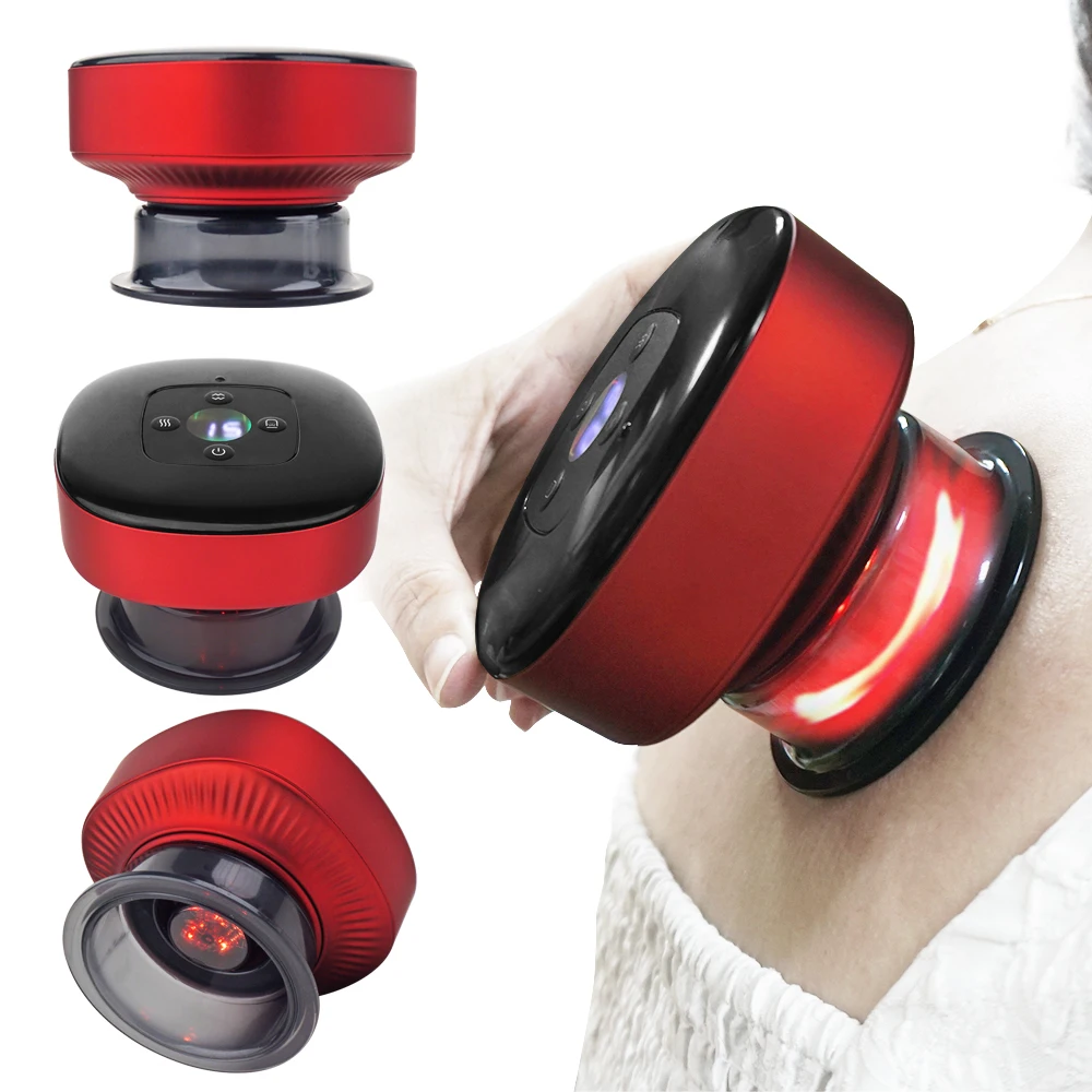 12 Gear Smart Electric Cupping Therapy Device Vacuum Therapy Cupping ...