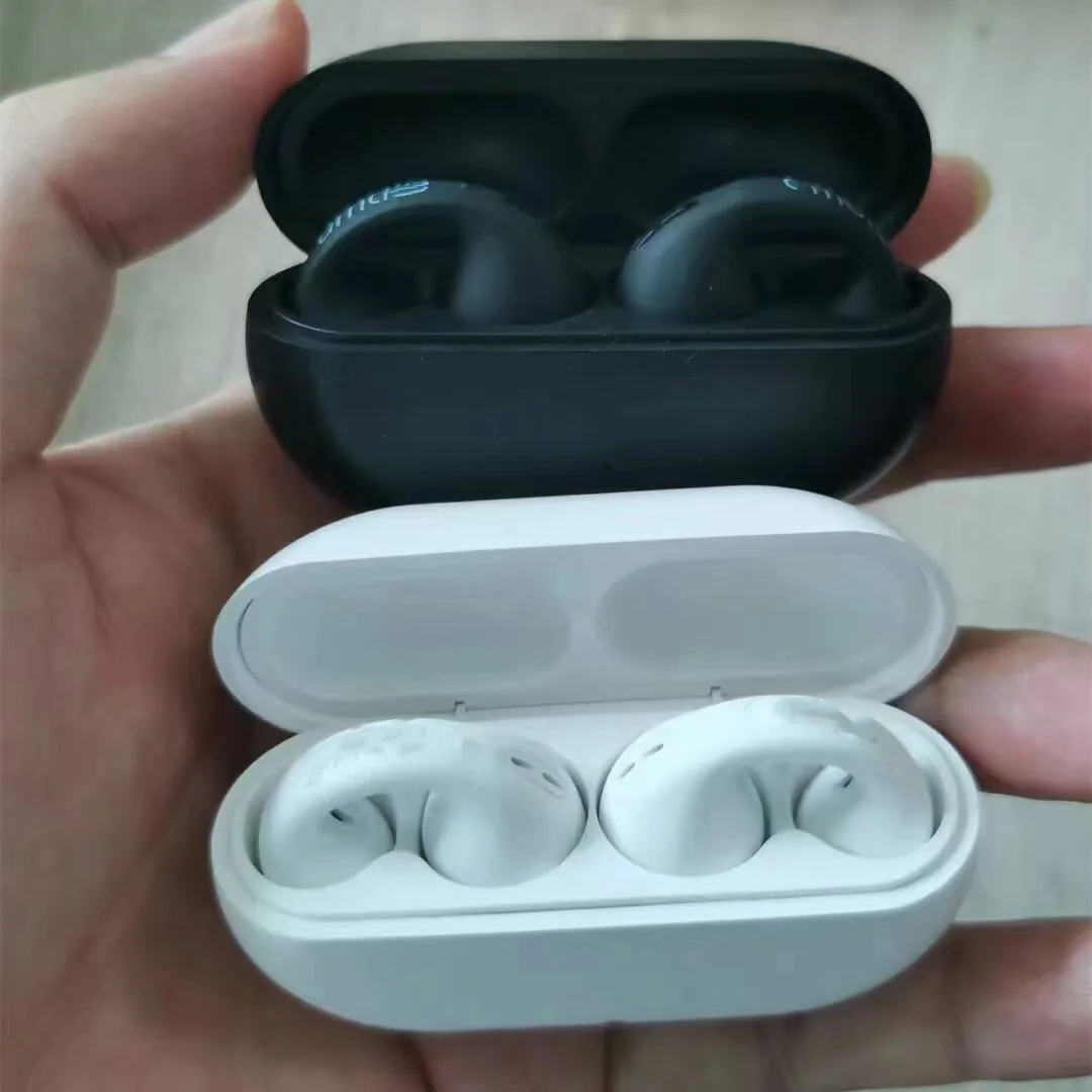 Ambie Wireless Earbuds Bone Conduction Headphones Blue Tooth Open Ear ...