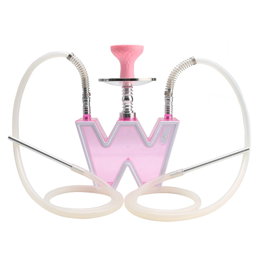 Big Smoking Complete Chicha Wholesale 2 Hose Hookah Set Nargile W ...