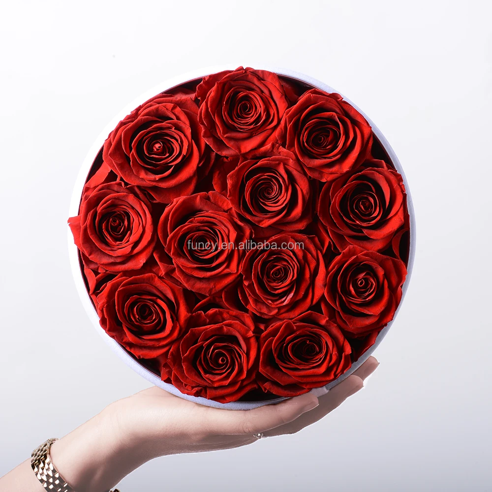 Preserved Eternal Rose Flower Gift Boxes - Perfect for Weddings