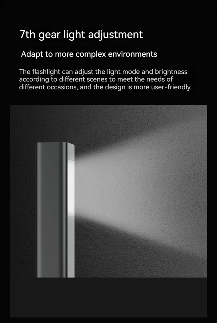 Duka FL1 Multifunction Flashlight - 7 Lighting Modes