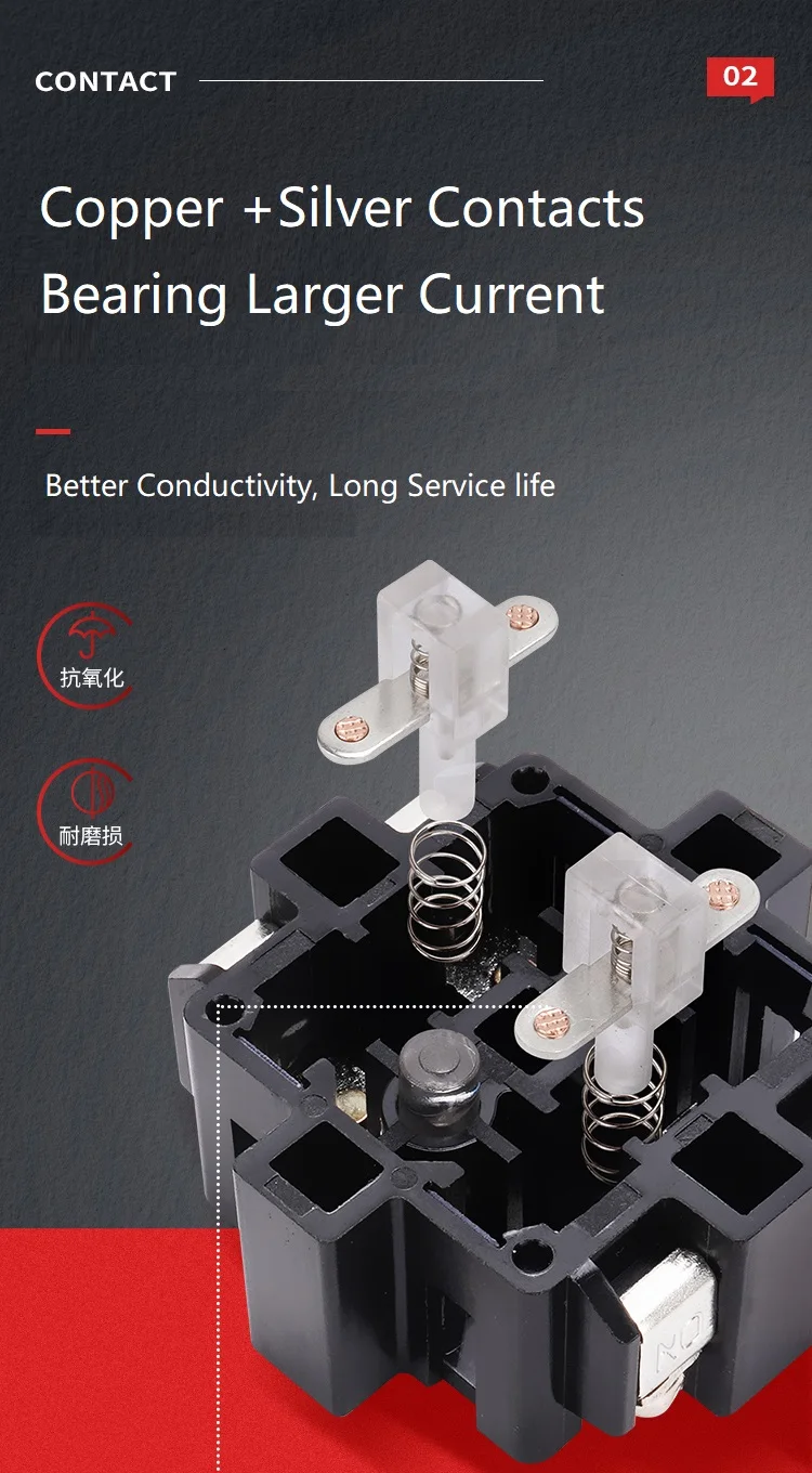 30mm Spring Return Monolever Joystick Switch Self Latching Momentary 4 ...