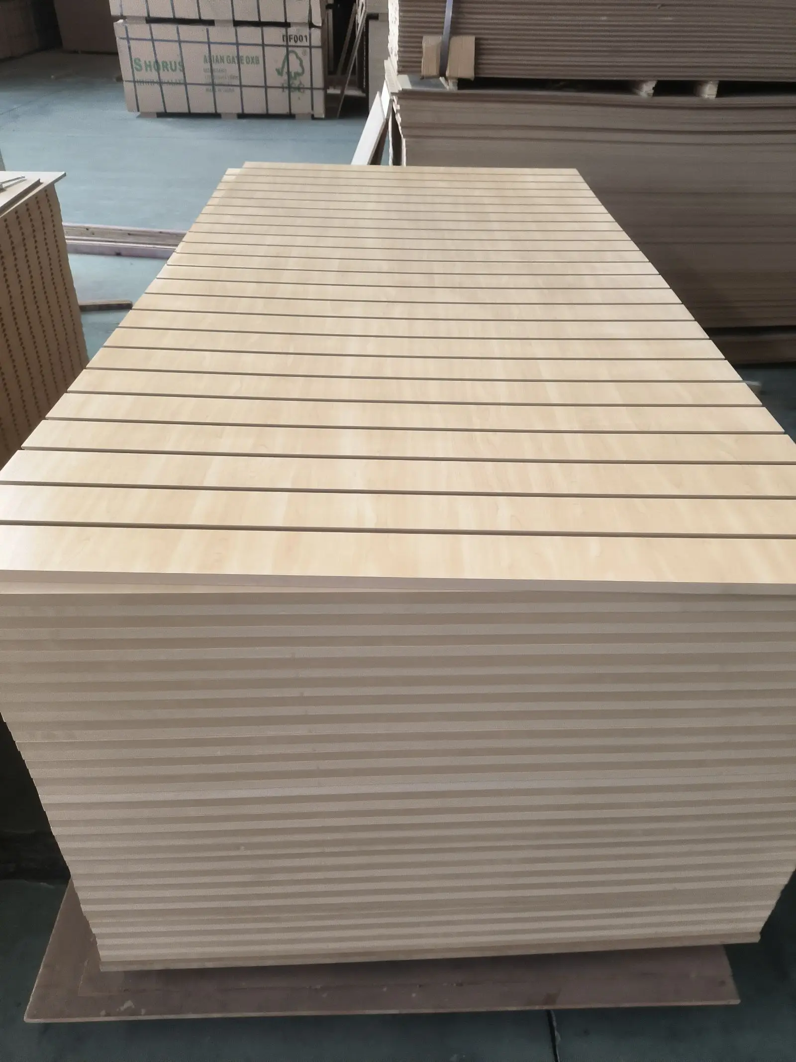 18mm Melamine Faced MDF SLAT WALL| Alibaba.com