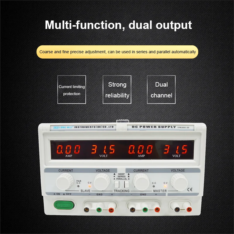 Longwei Dual DC Power Supply TPR3005-2D - 30V5A Lab Supply