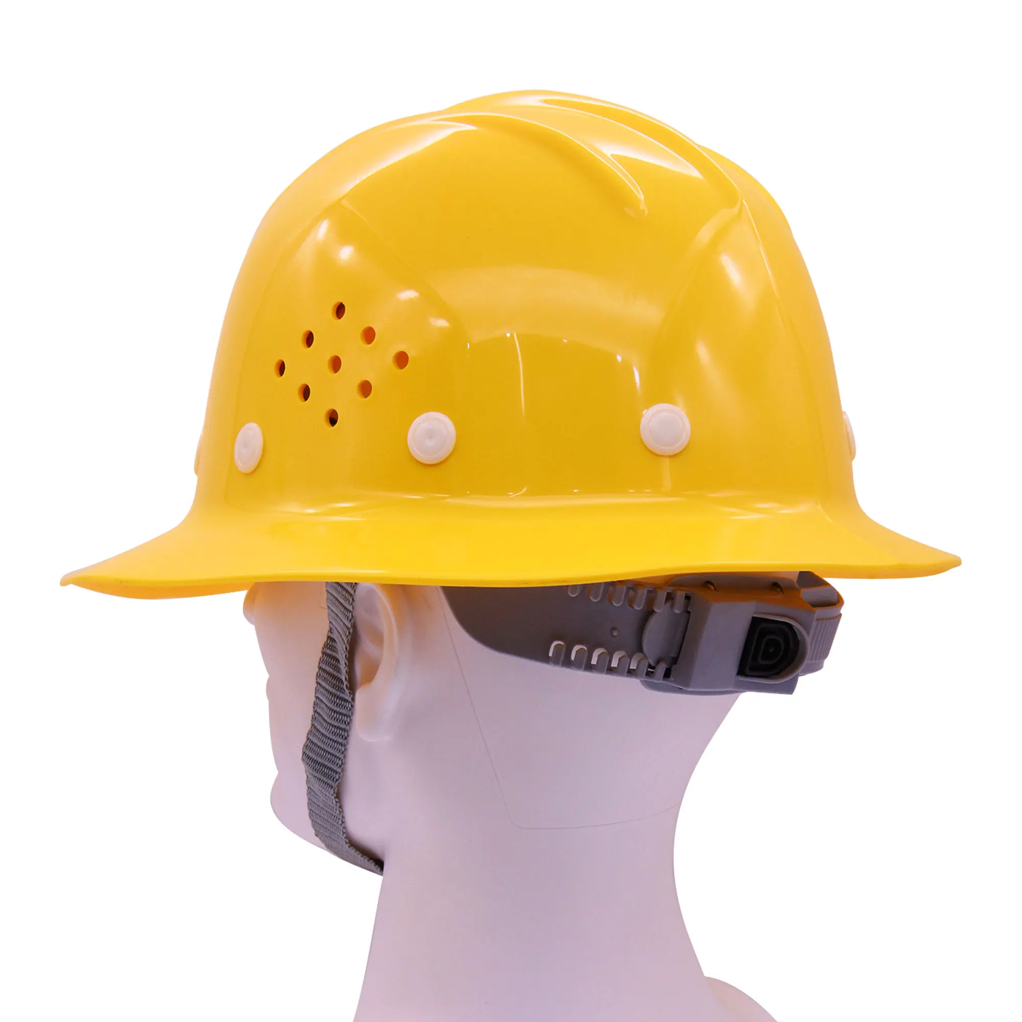 Work Safety Construction Helmet Round Safety Helmet Hdpe Work Safety ...