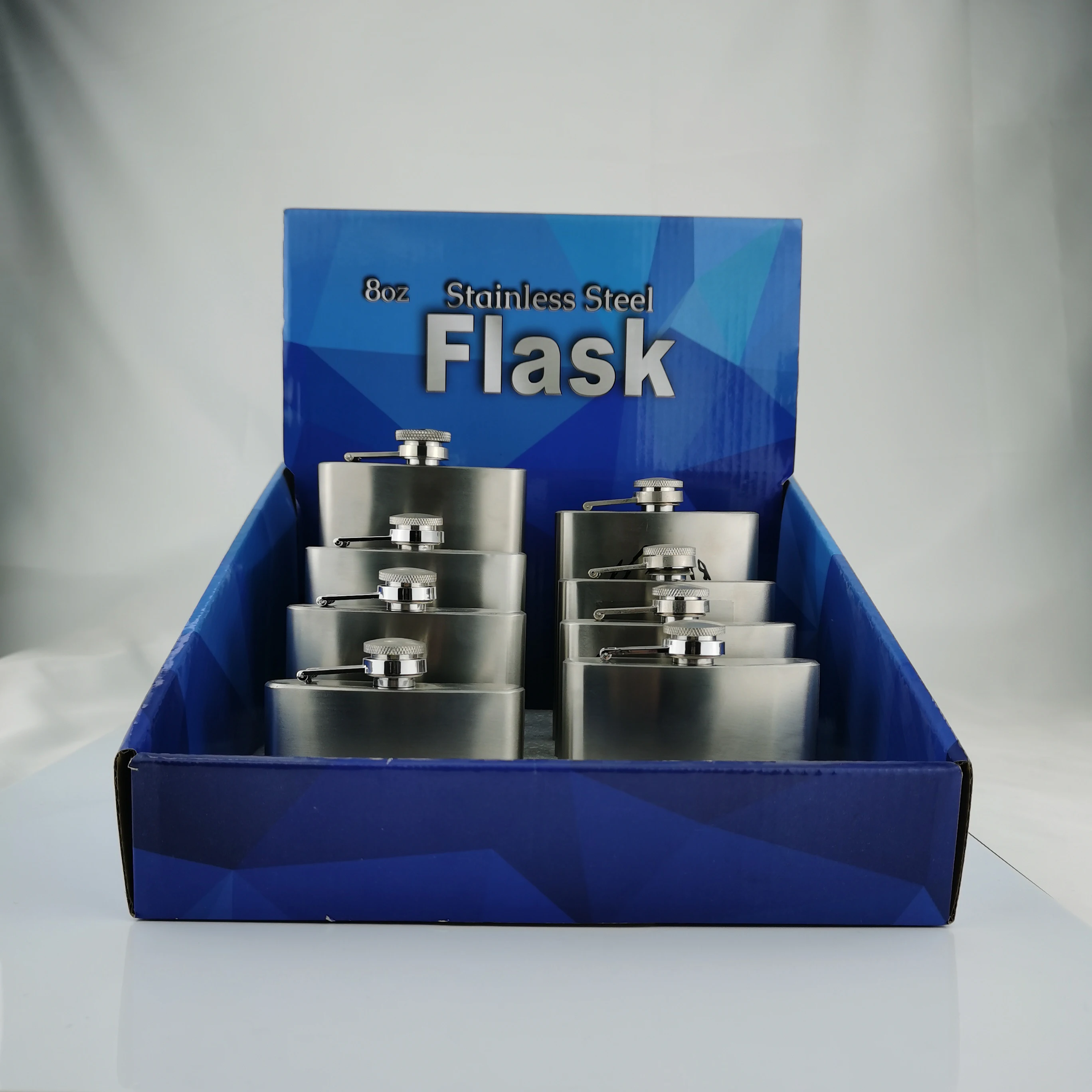 Wholesale 8oz Matte Black Personalized Hip Flask Black Mini Liquor ...