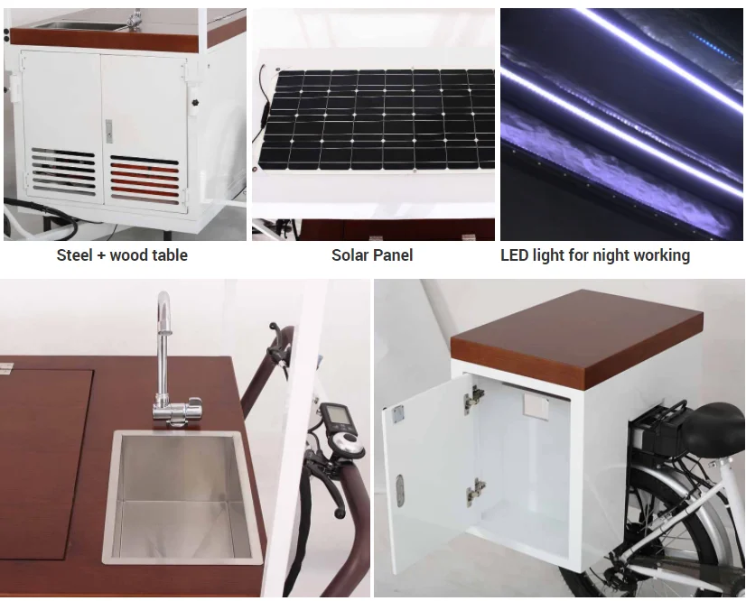 OEM Summer Holiday Cargo Freezer Bike for Vending Ice Cream