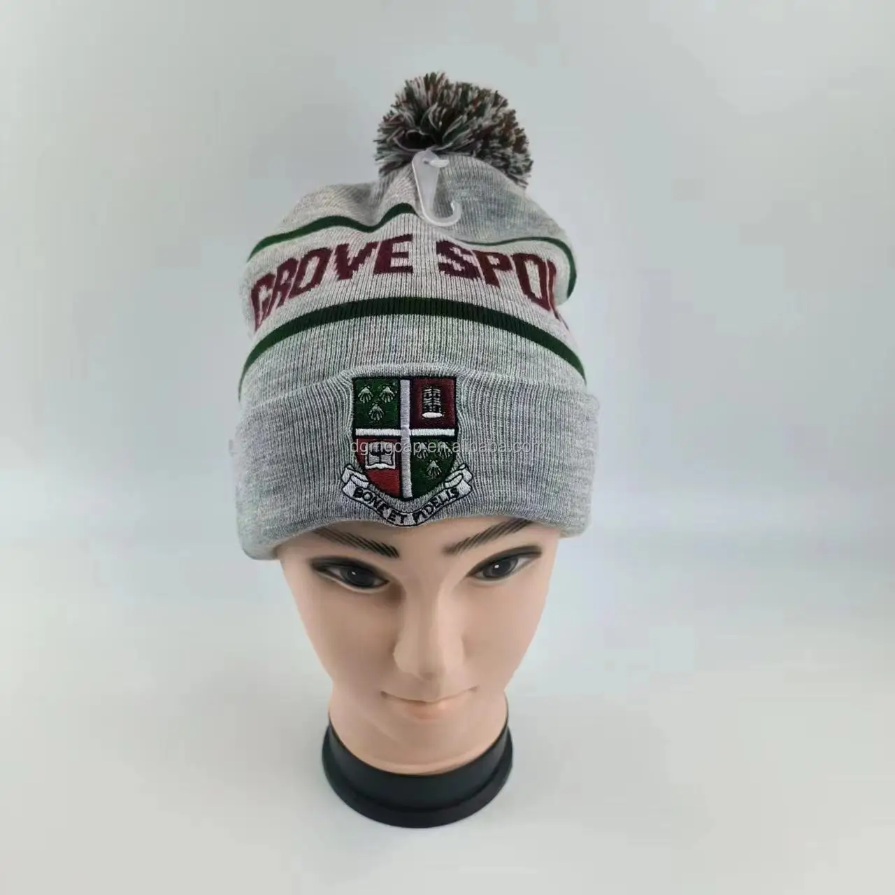 Custom Embroidered Knit Caps Soccer Team Basketball Team Sports ...