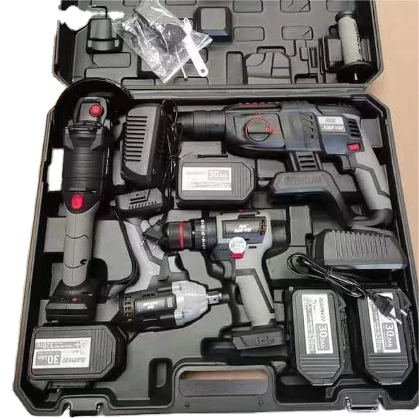 Nanwei Factory Cordless Portable Electric Hammer/drill Electric Wrench ...