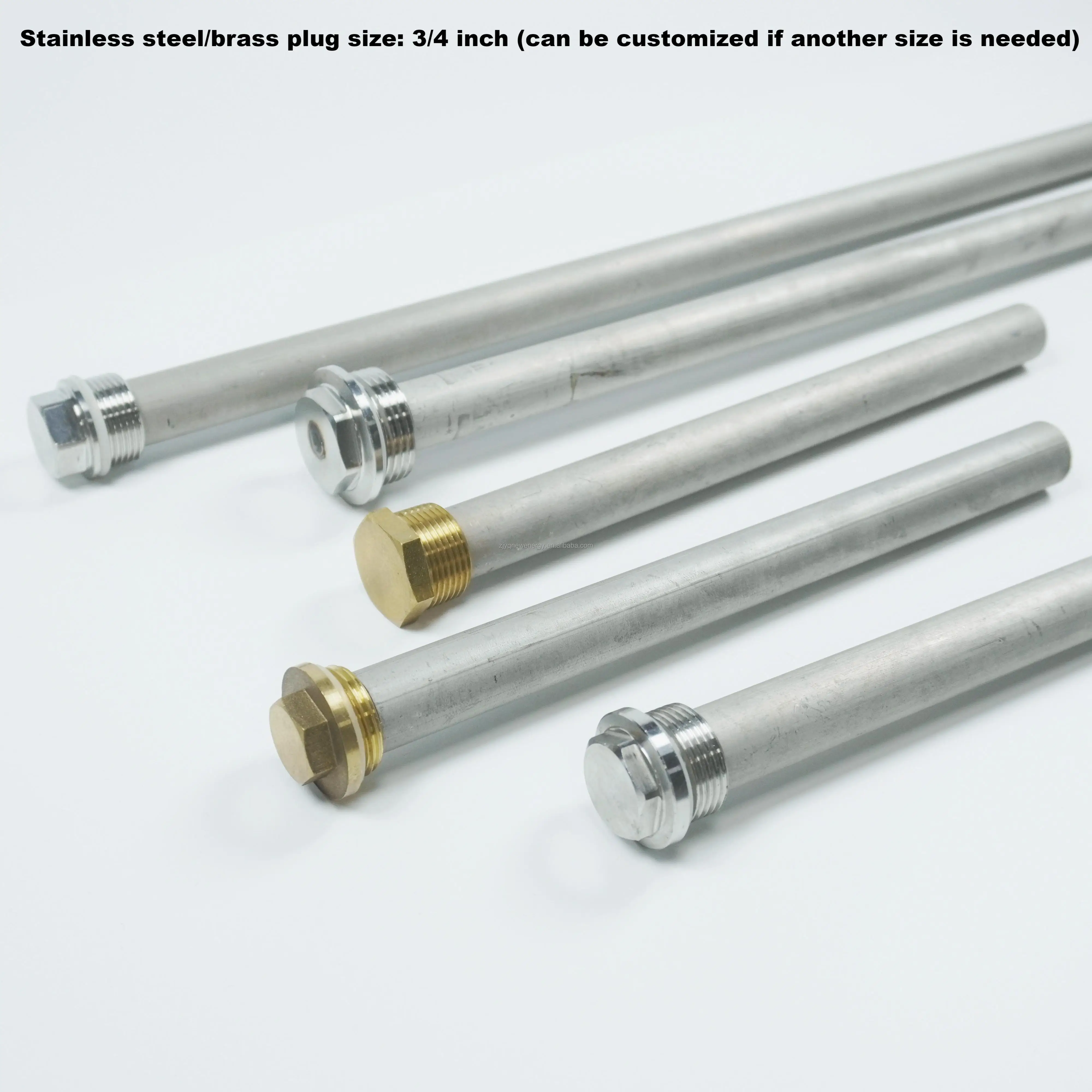 Solar Water Heater Anode Rods 3/4" NPT Magnesium Anode Rod for Electric ...