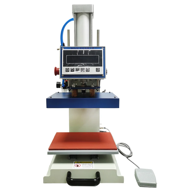 3D Fabric Logo Heat Transfer Embossing Machine for T-shirts