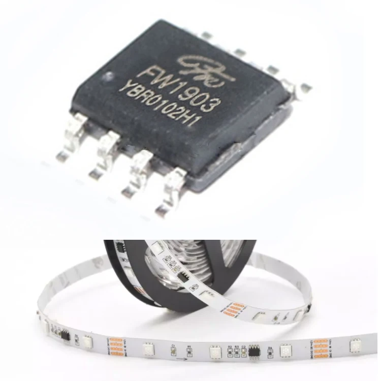 Tm Fw1903 3-channel Led Constant Current Driver Ic Compatible 16703 ...