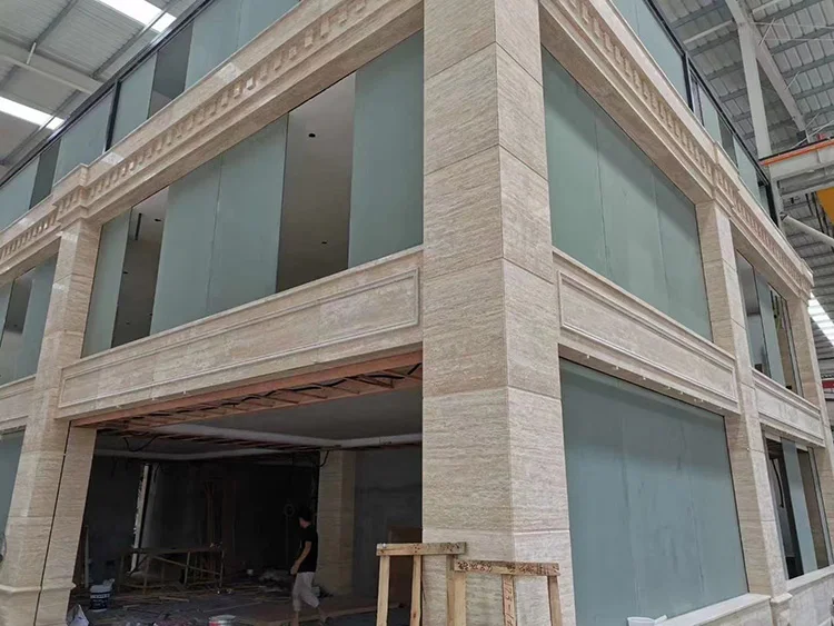 Travertino Marmo - Beige Travertine Marble Cladding Tiles