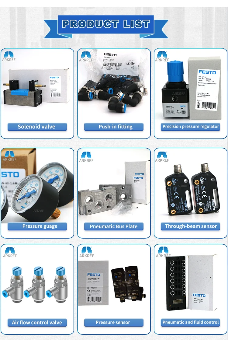 FESTOS Pneumatic Quick Connector Push-in L-Fittings QSLL-G1/4-8