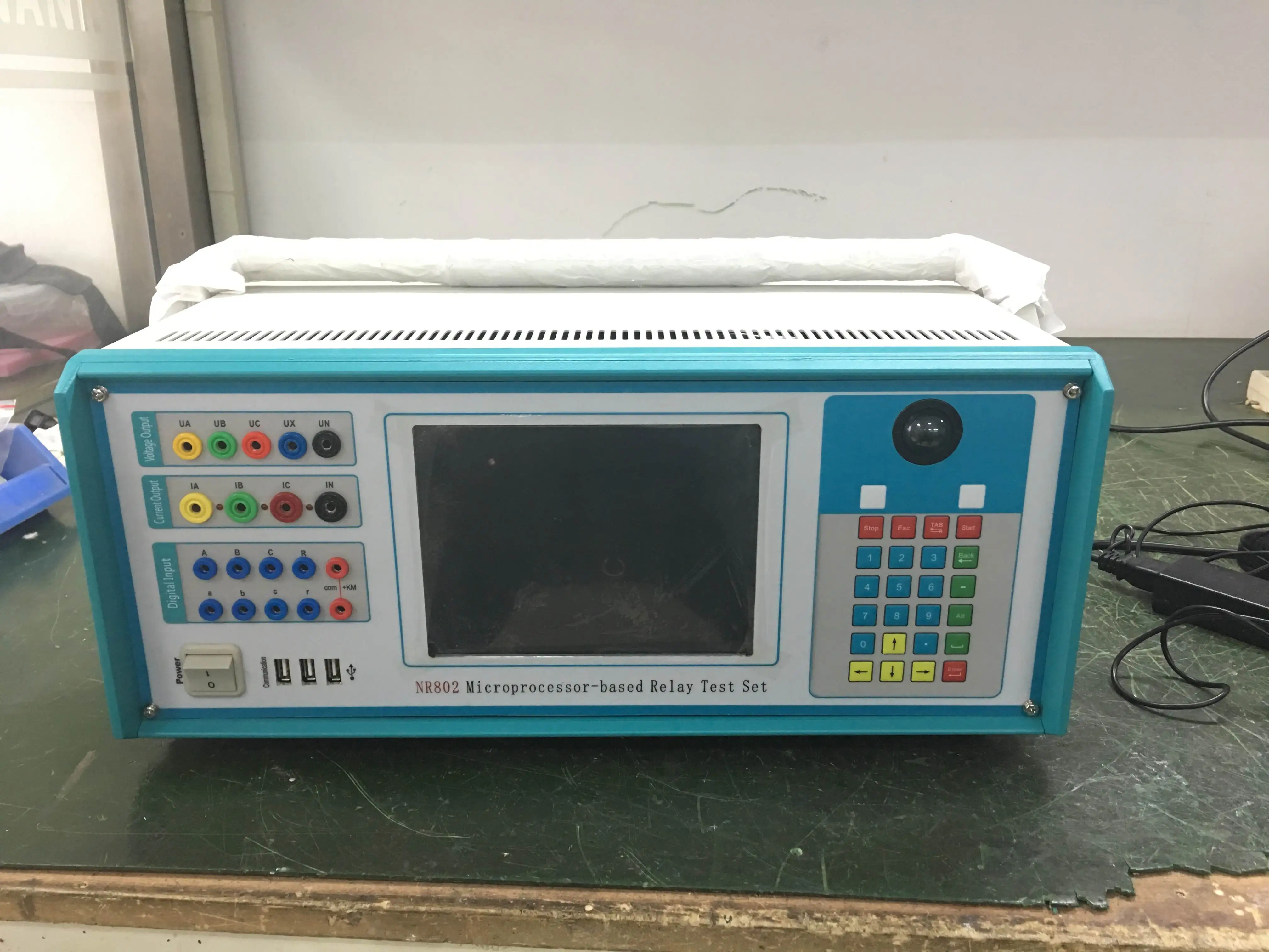 NR802 Microprocessor Based Three Phase Protection Relay Test Set