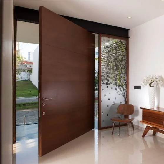 Modern Design Front Entry Wood Doors High Quality Entry Doors Exterior ...