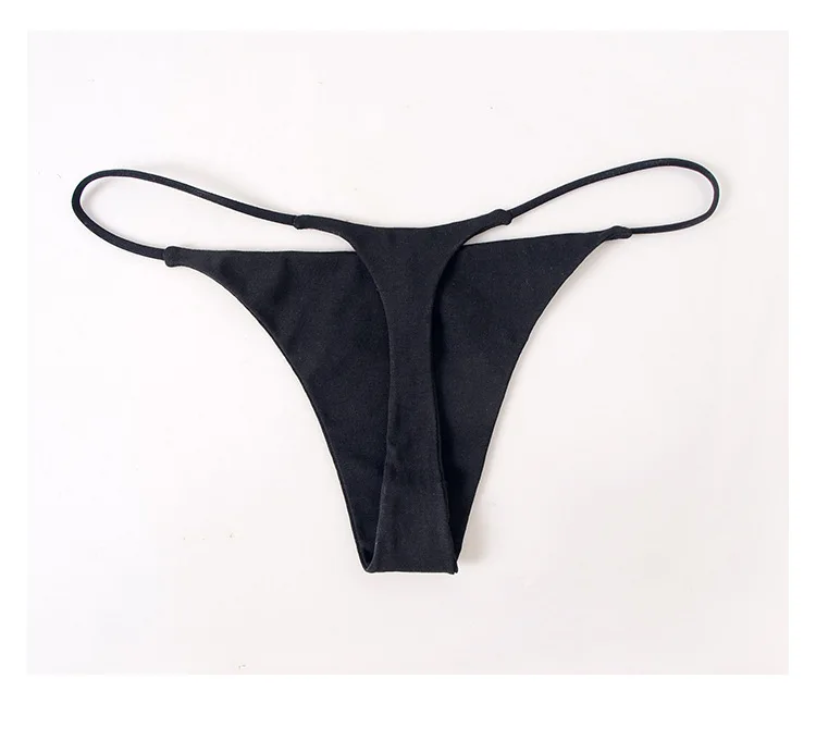 T Back Panties Thong Underwear Ice Silk Seamless Invisible Seamless G