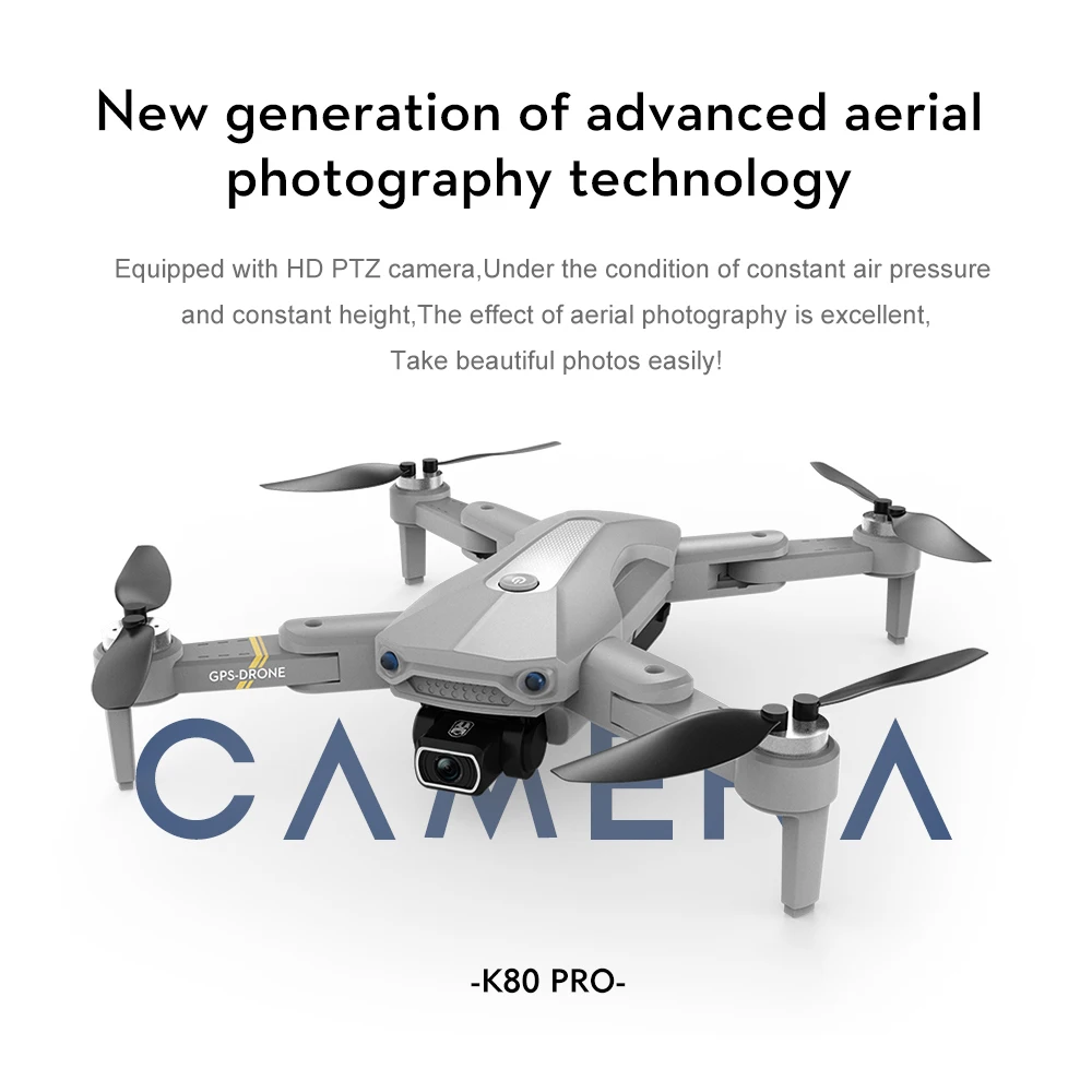 2021 New K80 Air 2s 5g Drone 4k Camera Rc Photography Drone With Wifi Gps K80 Pro Drone Vs ...
