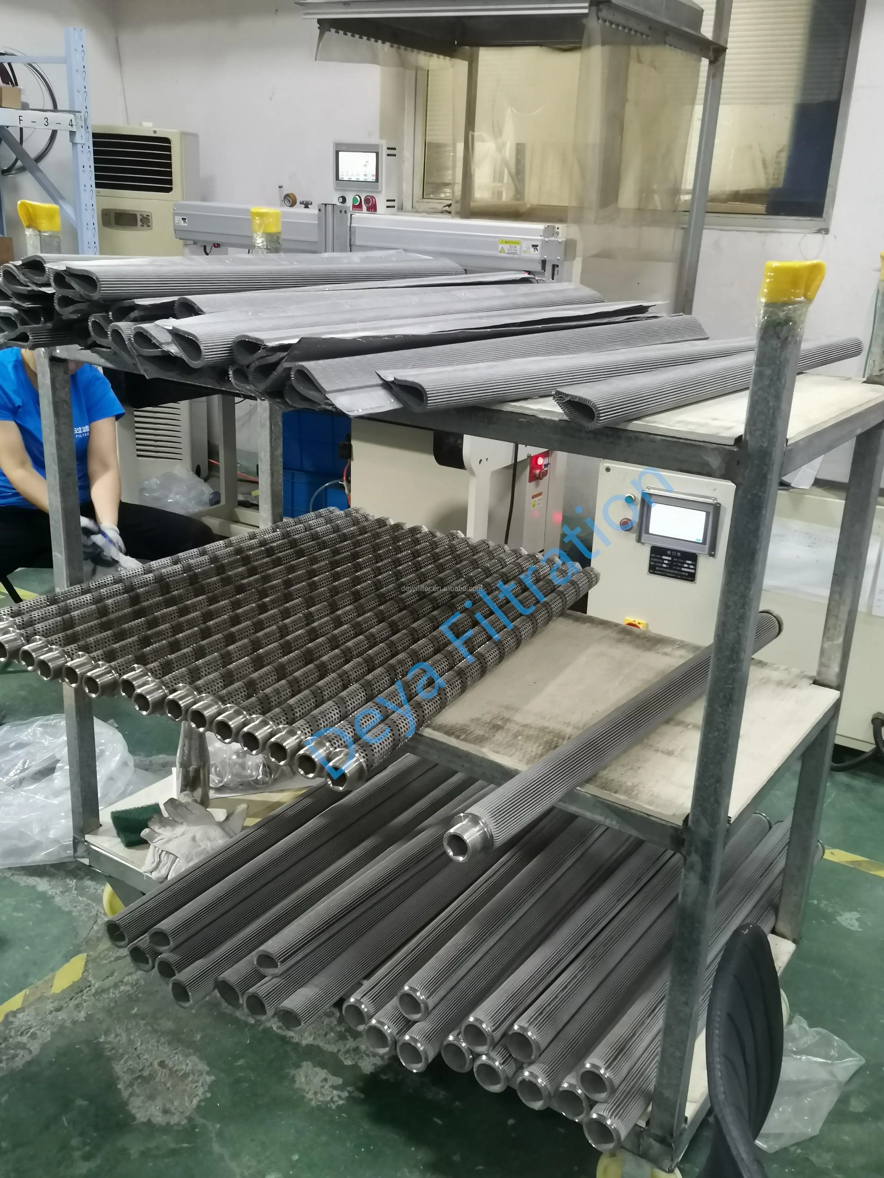 Replacement Candle Filter Core Spare Parts for Princo Filter Textile ...