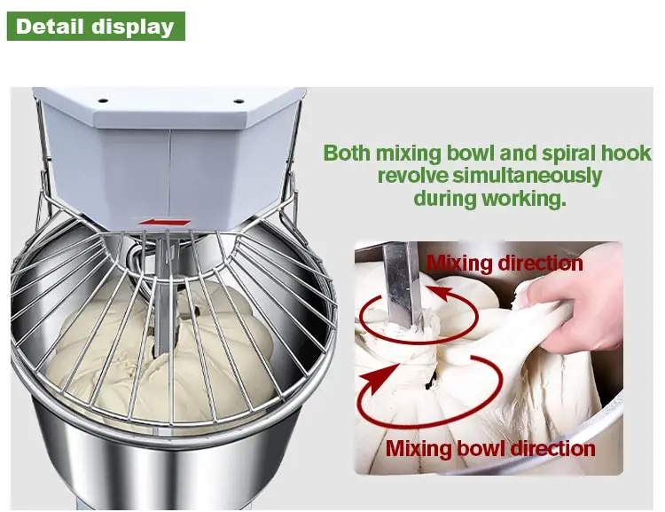Mix 1 Ton 50kg 100 Litre Biscuit Dough Bakery Cheap Industry Used Flour ...