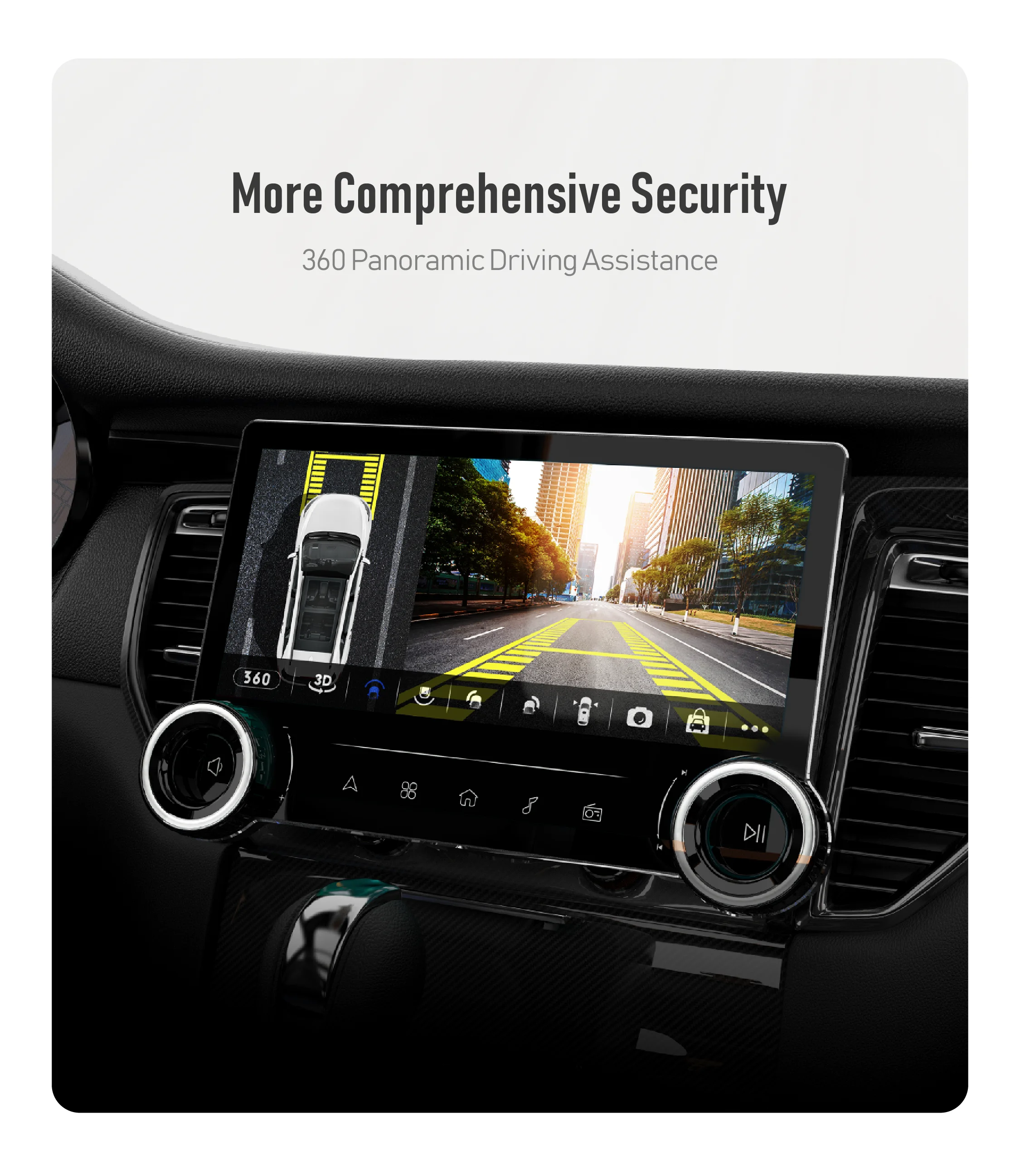 10.33'' Universal Car Android Display - Double Din Player