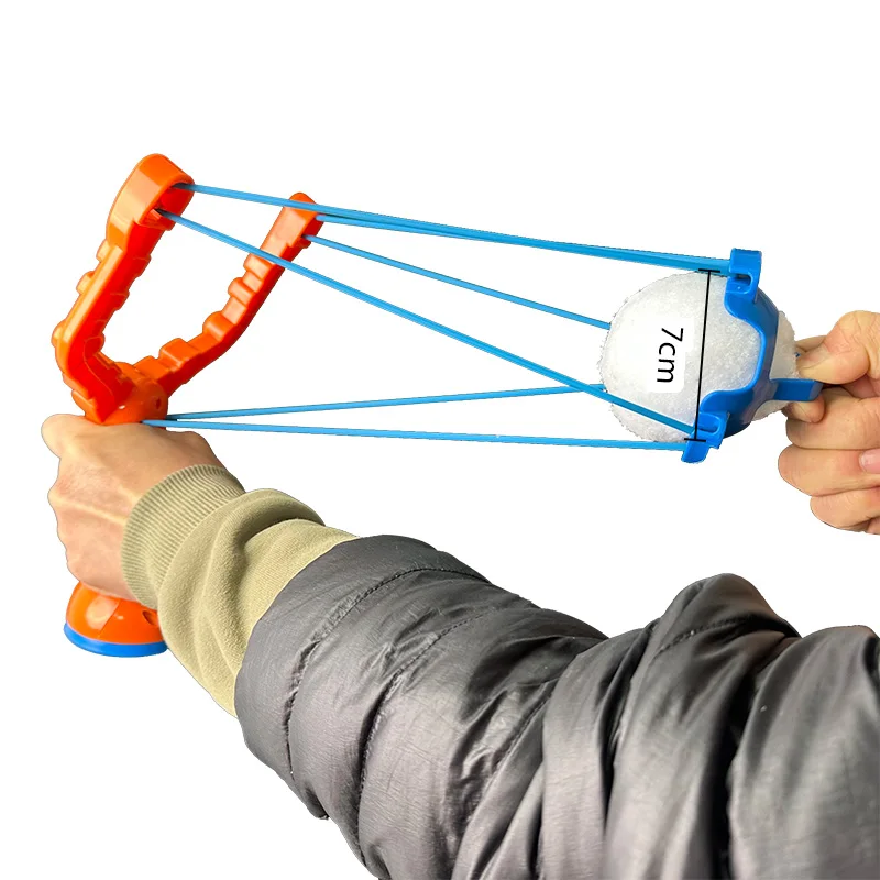 Fun Outdoor Winter Activity Snowball Slingshot Gun-a Popular Toy For ...