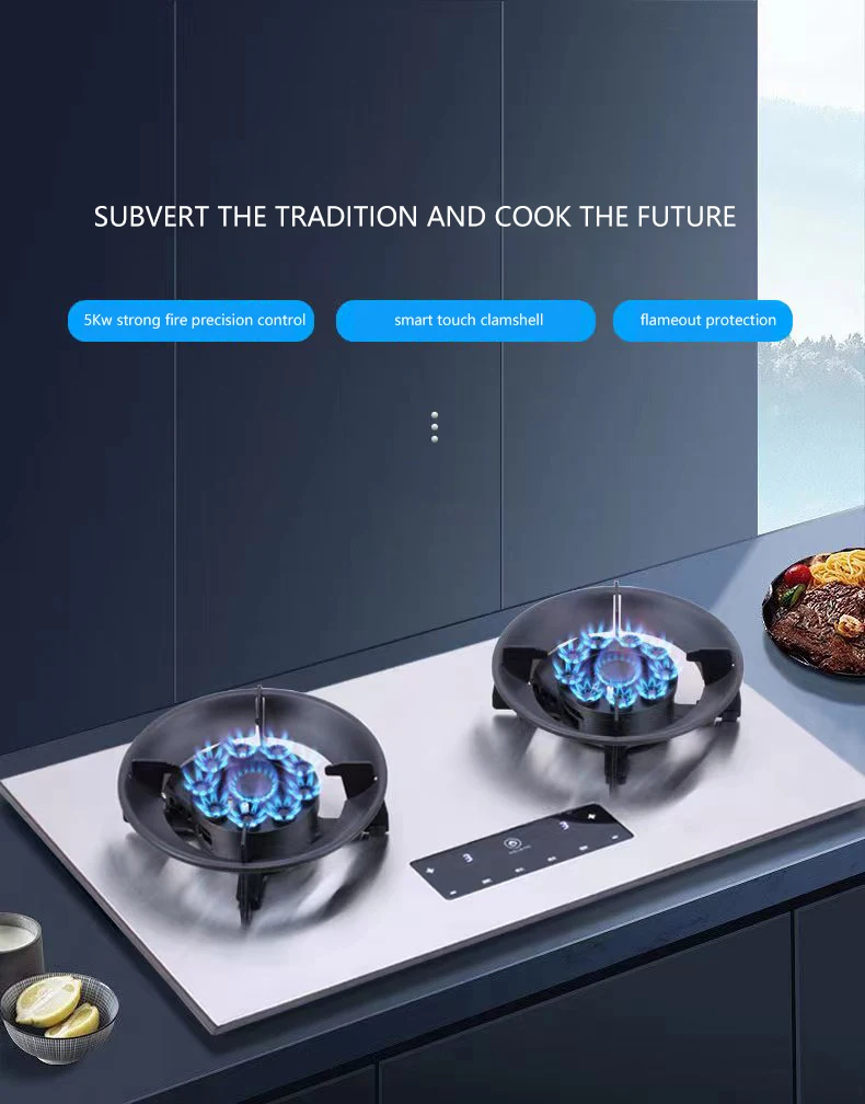 Maxky Kitchen Dual Stove - Efficient Natural Gas Cooking