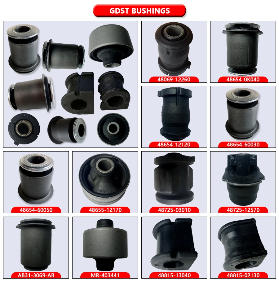 GDST Car Bushing Suspension Rubber for Toyota & Others