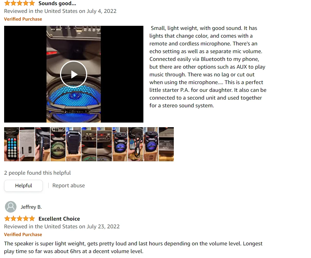 8 Inch Wooden Speakers Professional Amplifier Audio Dj Home Party ...