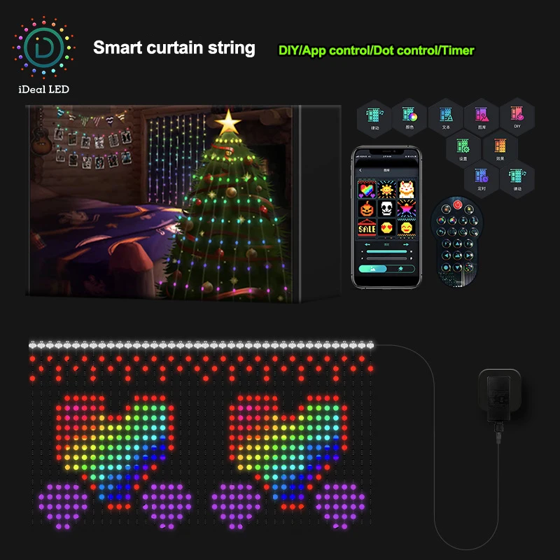 App-controlled Smart Diy Fairy Lights For Christmas & Holiday Decor