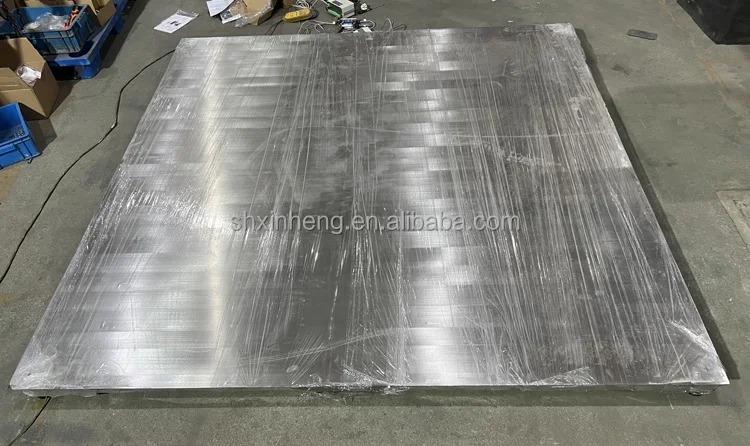 1 Ton Stainless Steel Floor Scale - Precision & Durability