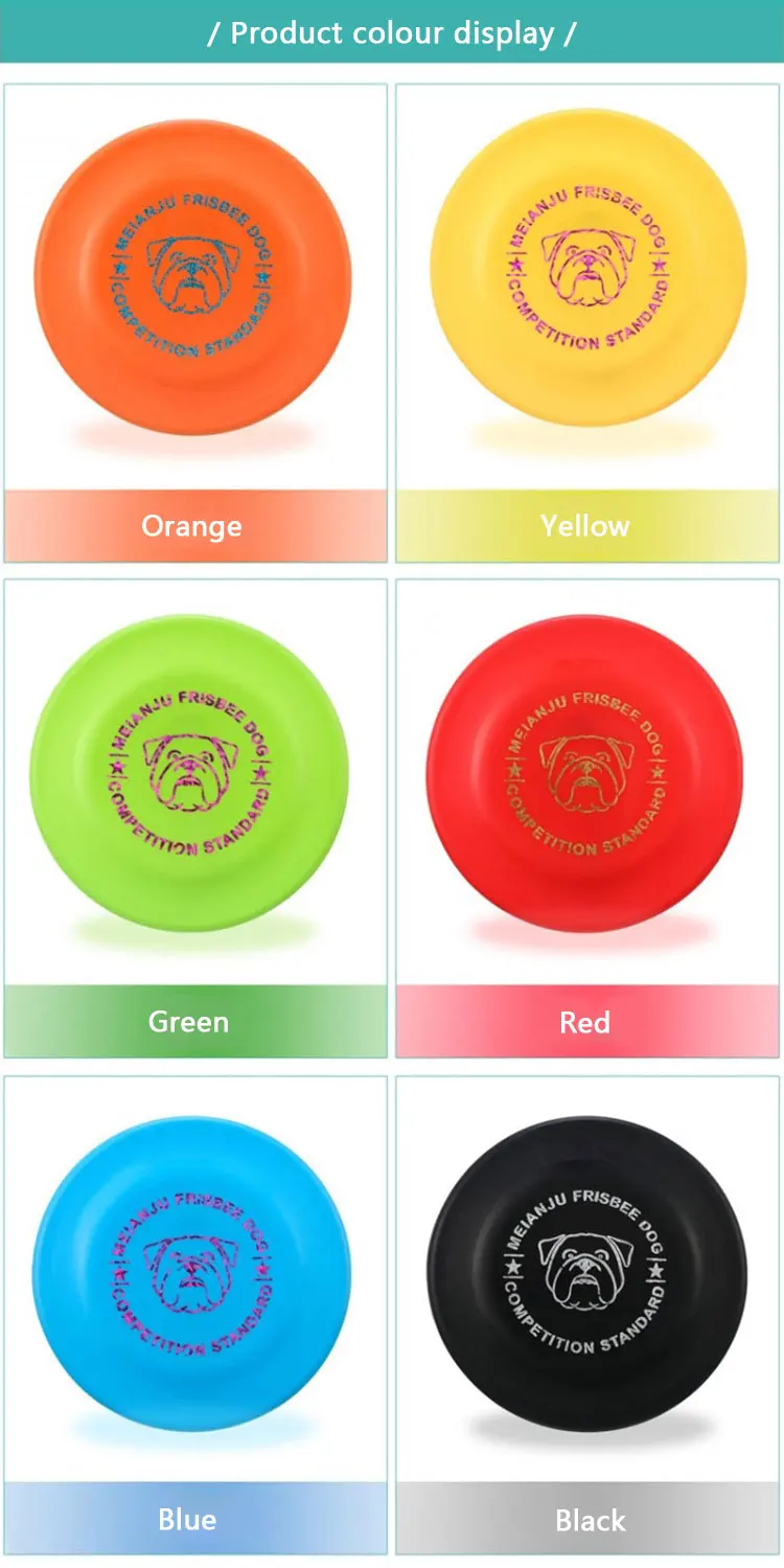 2024 Pet Flying Disc Non-slip And Bite Resistant Dog Training ...