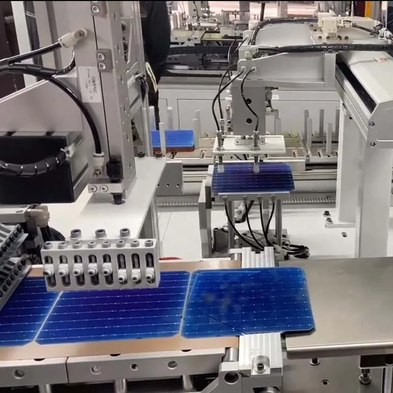 Automatic Solar Cells Tabber and Stringer Solar Machine