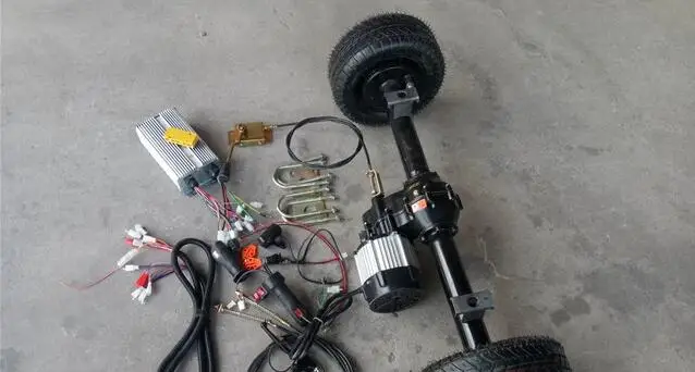 E Rickshaw Differential Gear Tricycle Spare Parts Golf Cart Full Set