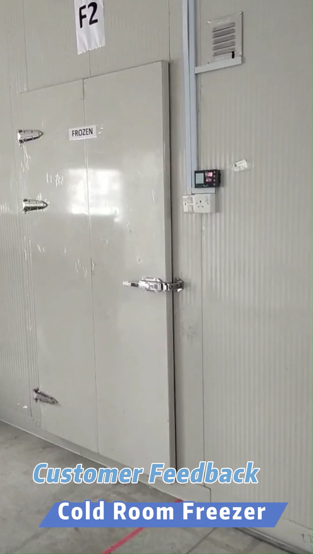 Industrial Walk-in Refrigeration Chamber Fridge Freezer Cold Storage ...