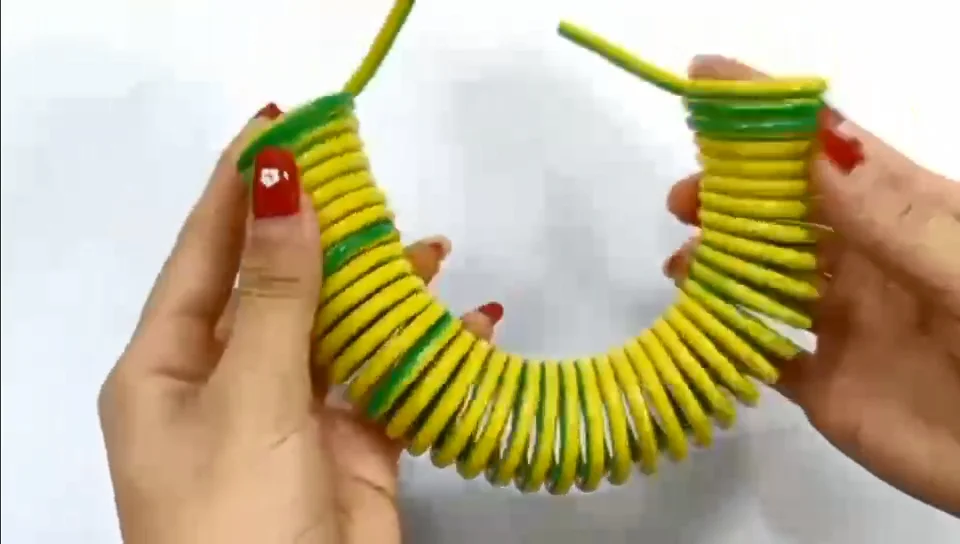 Customized Tpu Glossy Or Matt Electrical Spring Spiral Coiled Wire ...