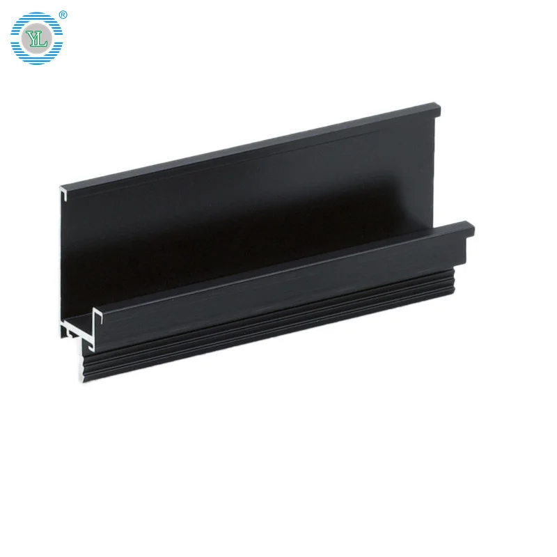 Y 2024 Aluminum Extrusion Profile Handle Embedded Wardrobe Pulls Hidden ...
