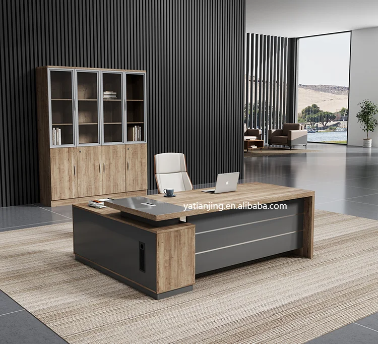 Office Table Design Luxury Office Furniture Wooden Modern Desk Office ...