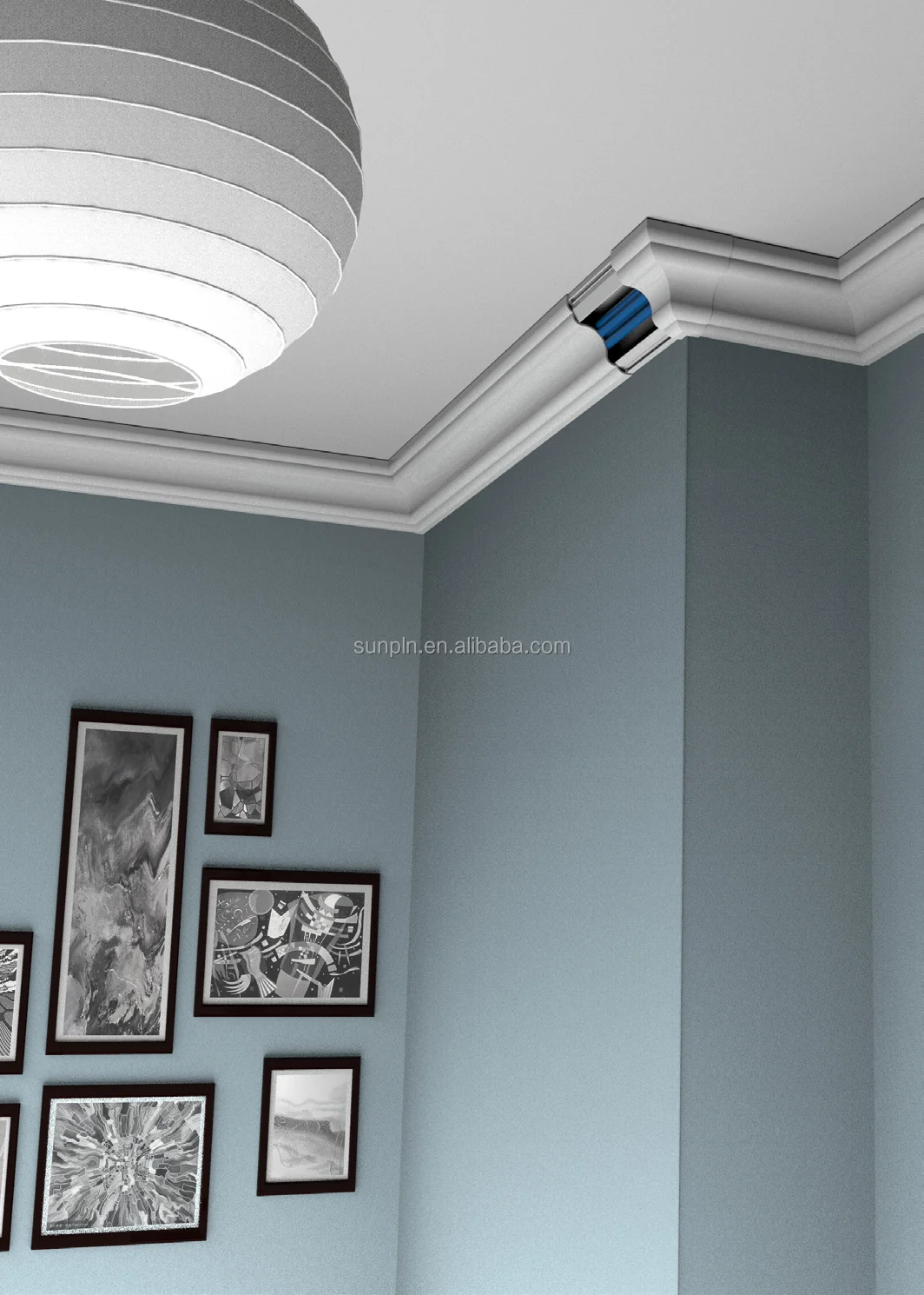 Ceiling Trunking Networking Wiring Management Plastic Wire Tray ...