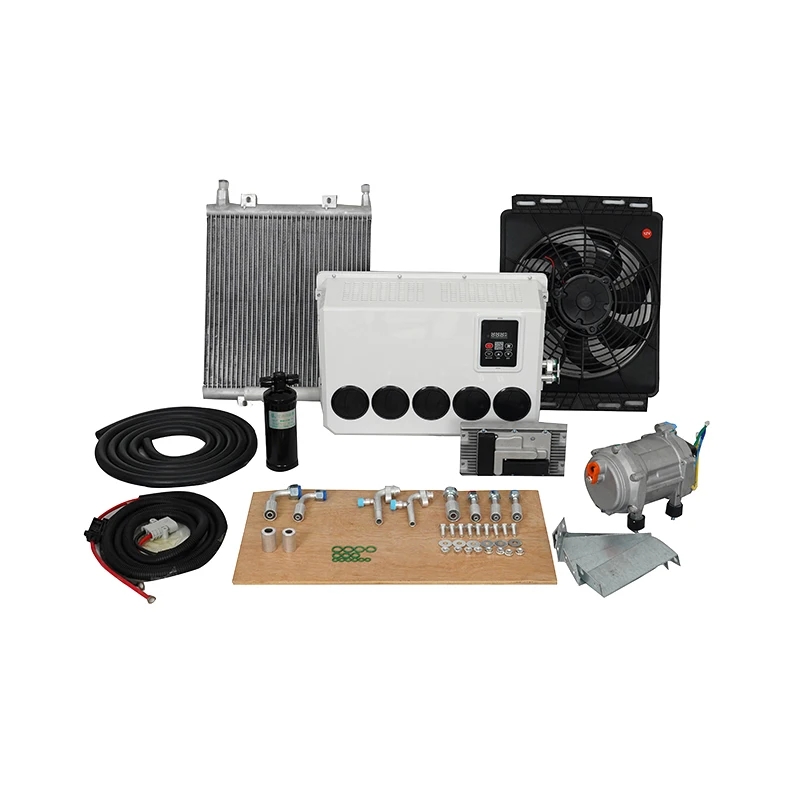 Electric Parking Cooler Air Conditioner Car 12v 24v Backpack Type - Buy ...