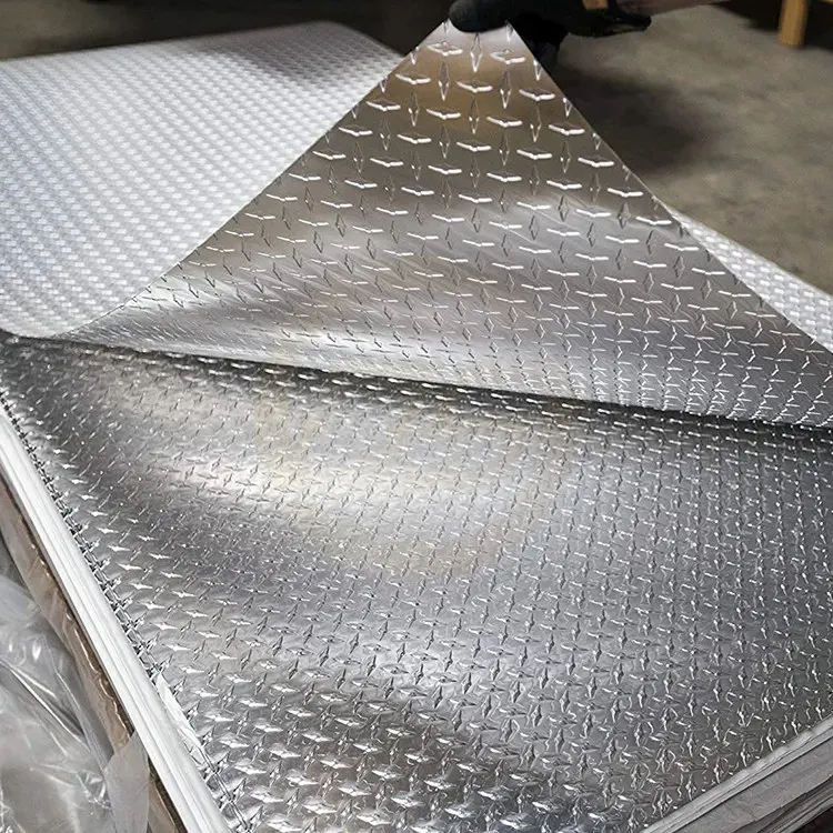 Patterned Aluminum Sheet 0.8mm 1mm 2mm 4mm 5mm 1060 4x8 Aluminum ...