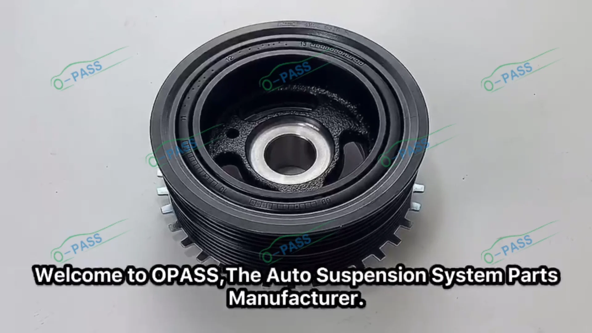 Opass谐波平衡器皮带轮，适用于福特福克斯mk2 C-max 2nd Ecosport Ii和沃尔沃s40 V50 C30 4m5g ...