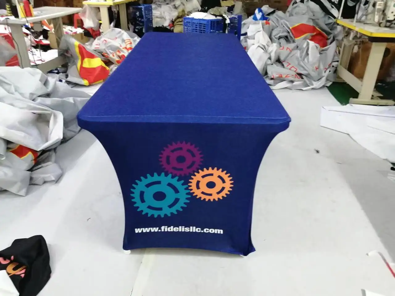 Custom Printed Display Table Covers - Durable & Versatile