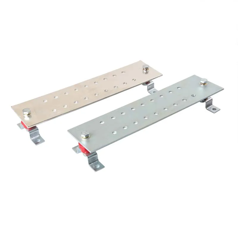 Custom Copper Grounding Busbar for Earthing Solid Copper Busbar ...